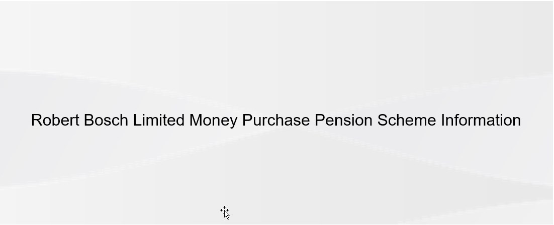 Scheme Information | Bosch in the United Kingdom